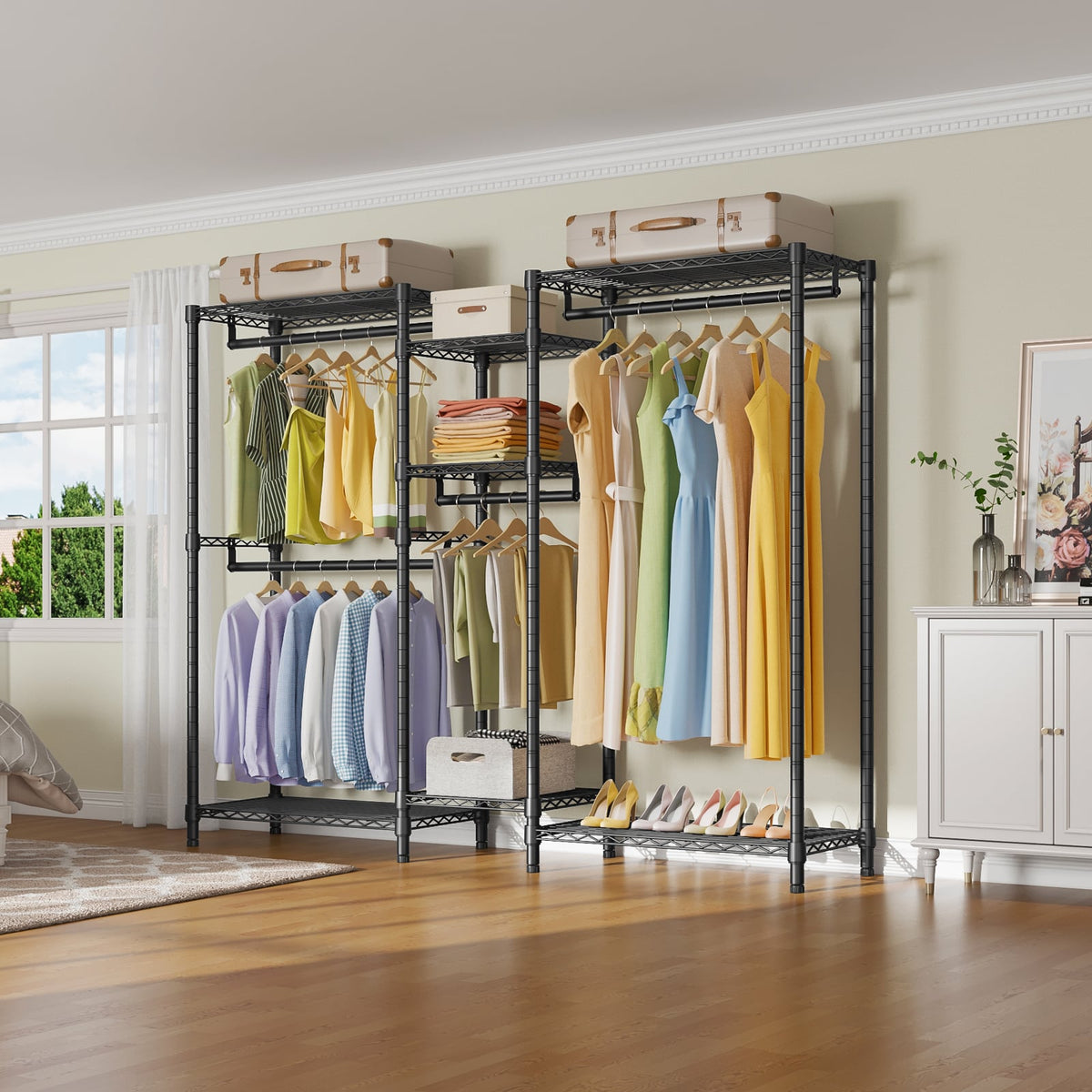 Sturdy Clothes Rack - Maximize Your Closet Space with Durable Garment ...