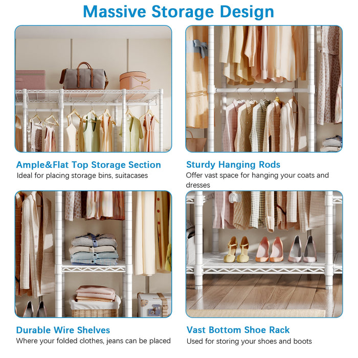 VIPEK V50 Extra Large Clothes Rack