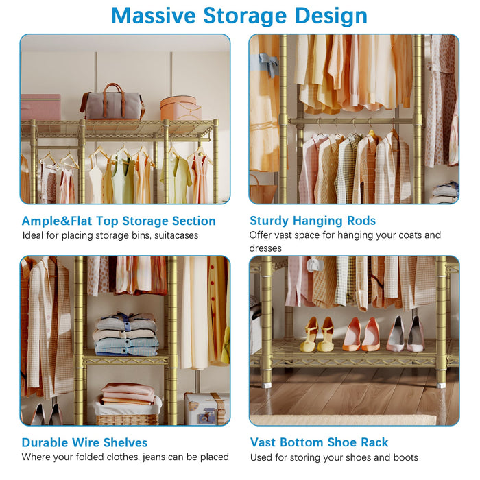 VIPEK V50 Extra Large Clothes Rack